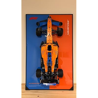 iLuane Display Wallboard para Lego 42141 Technic McLaren Formula 1