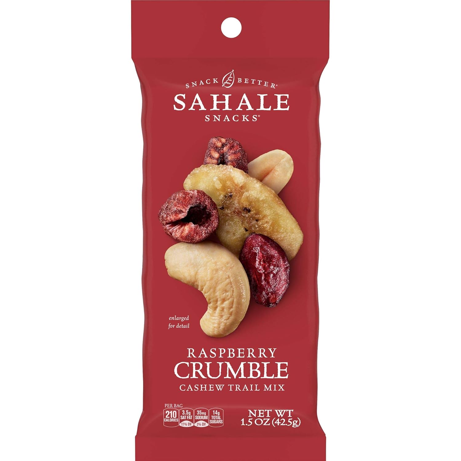 Amazon.com: Sahale Snacks Raspberry Crumble Cashew Trail Mix, 1.5 ...