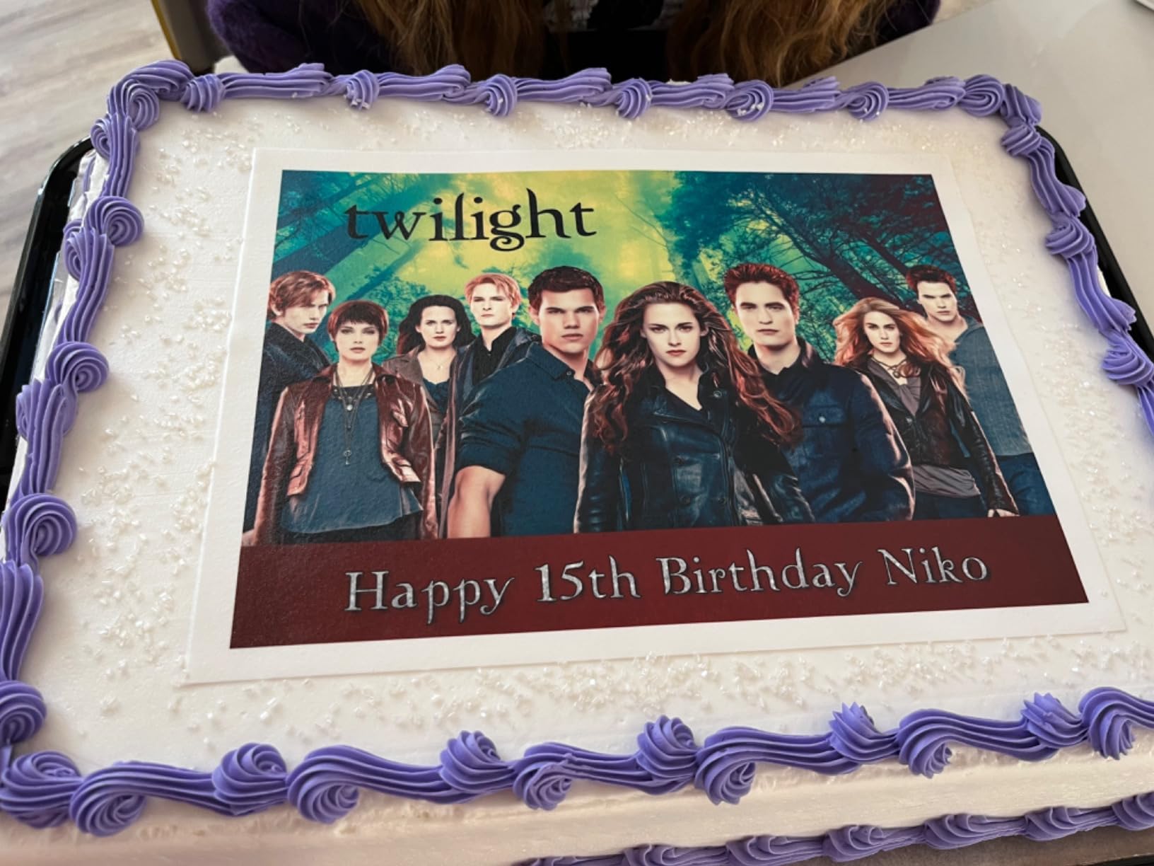 Amazon.com: Twilight Edible Image Cake Topper Party Personalized 1/4 ...
