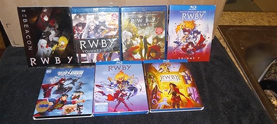 Amazon.com: RWBY: Volume 9 (Blu-ray) : Lindsay Jones, Kara Eberle, Arryn Zech, Barbara Dunkelman ...