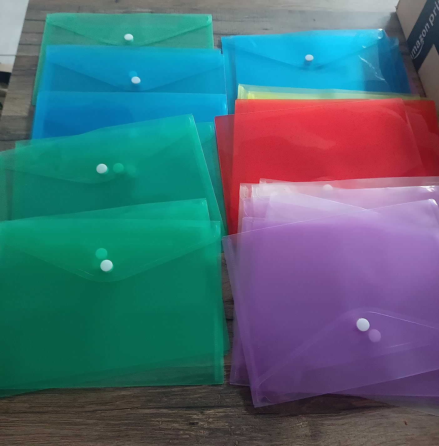 LZYKJGS 36 Pièces Pochette Plastique Documents, Pochette Documents ...