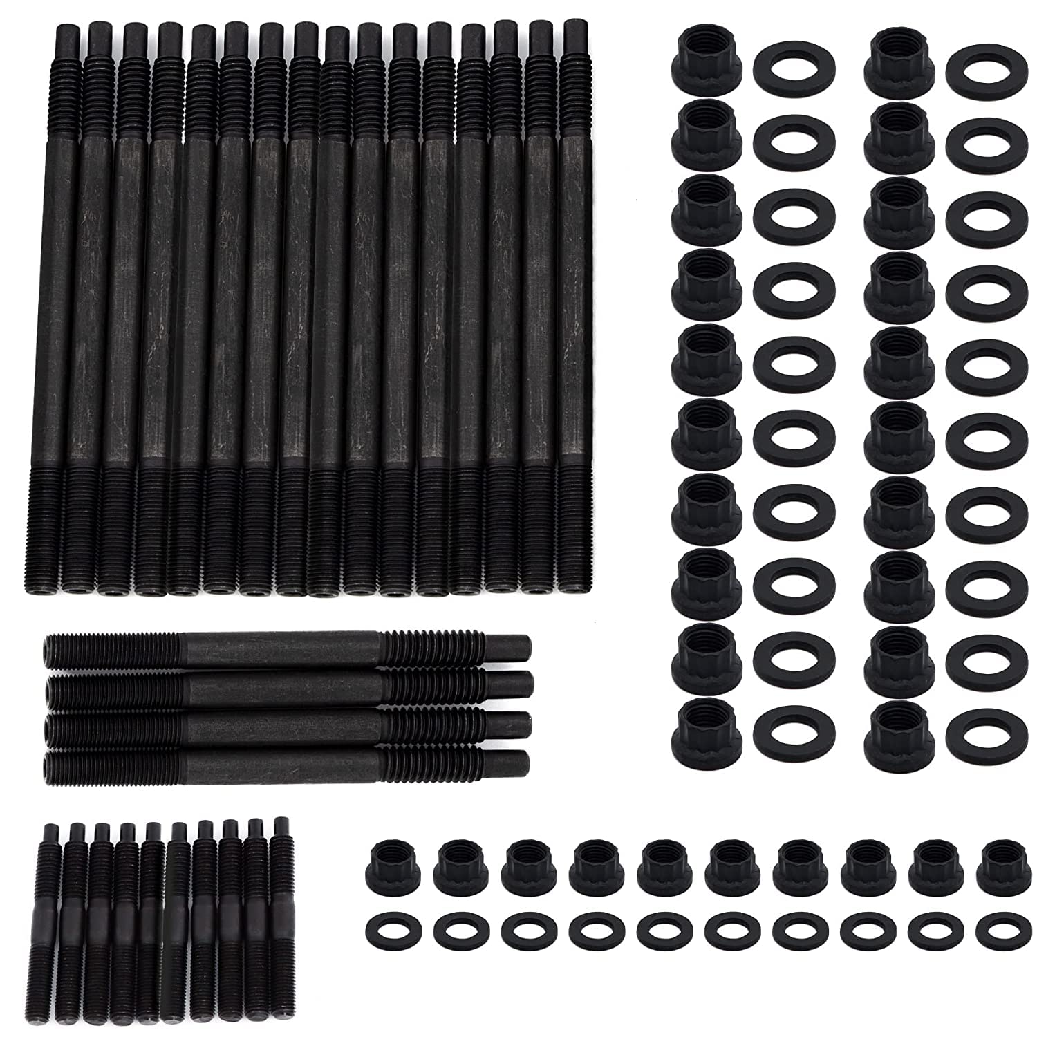 Amazon.com: 12-Point Cylinder Gasket Head Stud Bolt Kit Fit for 279. ...