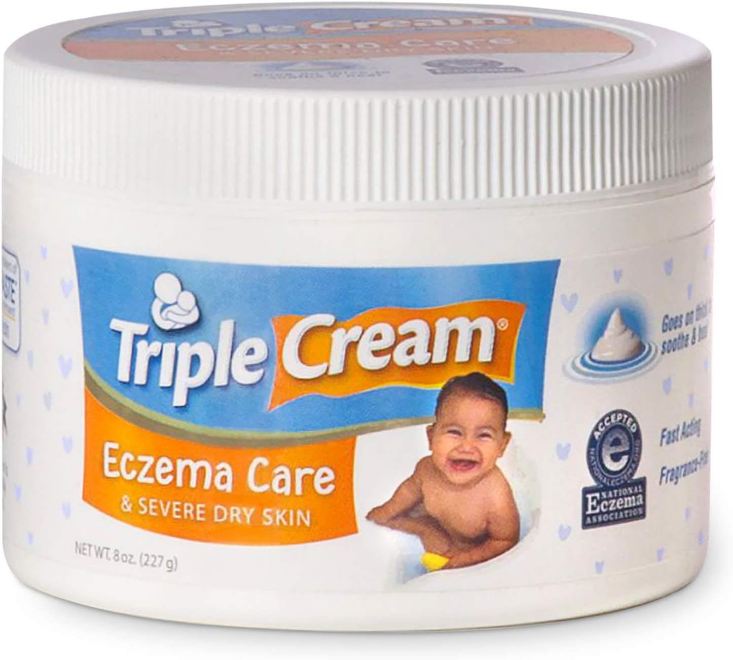 Amazon.com: Triple Cream Severe Dry Skin/Eczema Care, 8-Ounce : Health ...