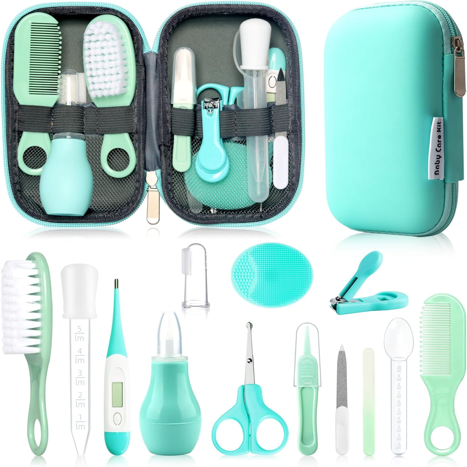 Amazon.com: Baby Grooming Kit, Infant Safety Care Set with Hair Brush ...