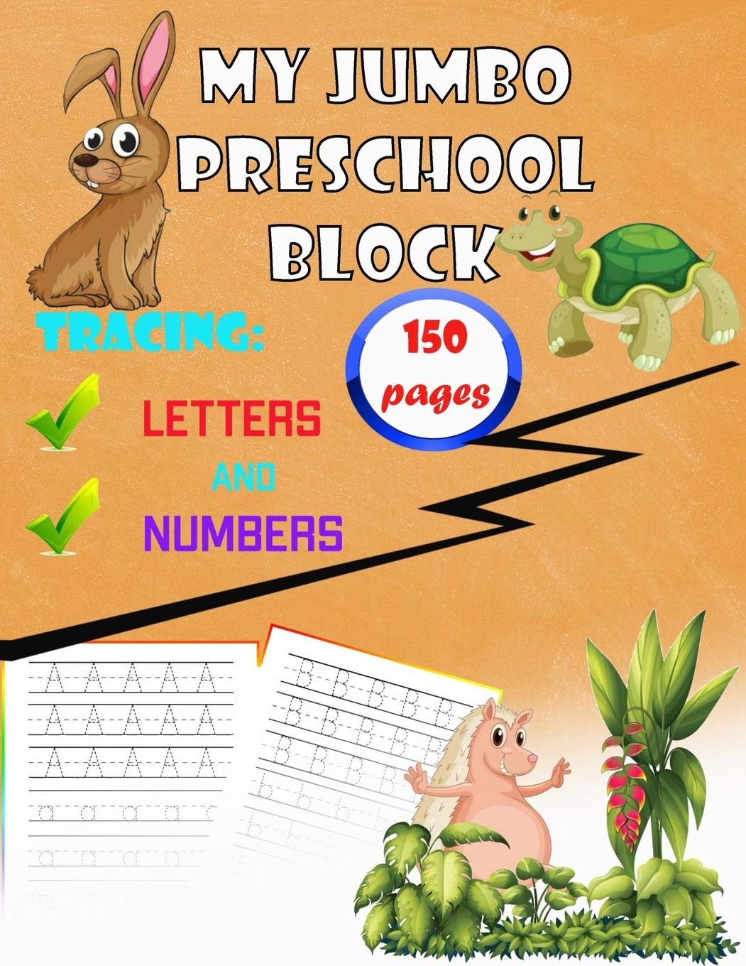 My Jumbo Preschool Block Tracing Letters And Numbers Alphabet Activity ...