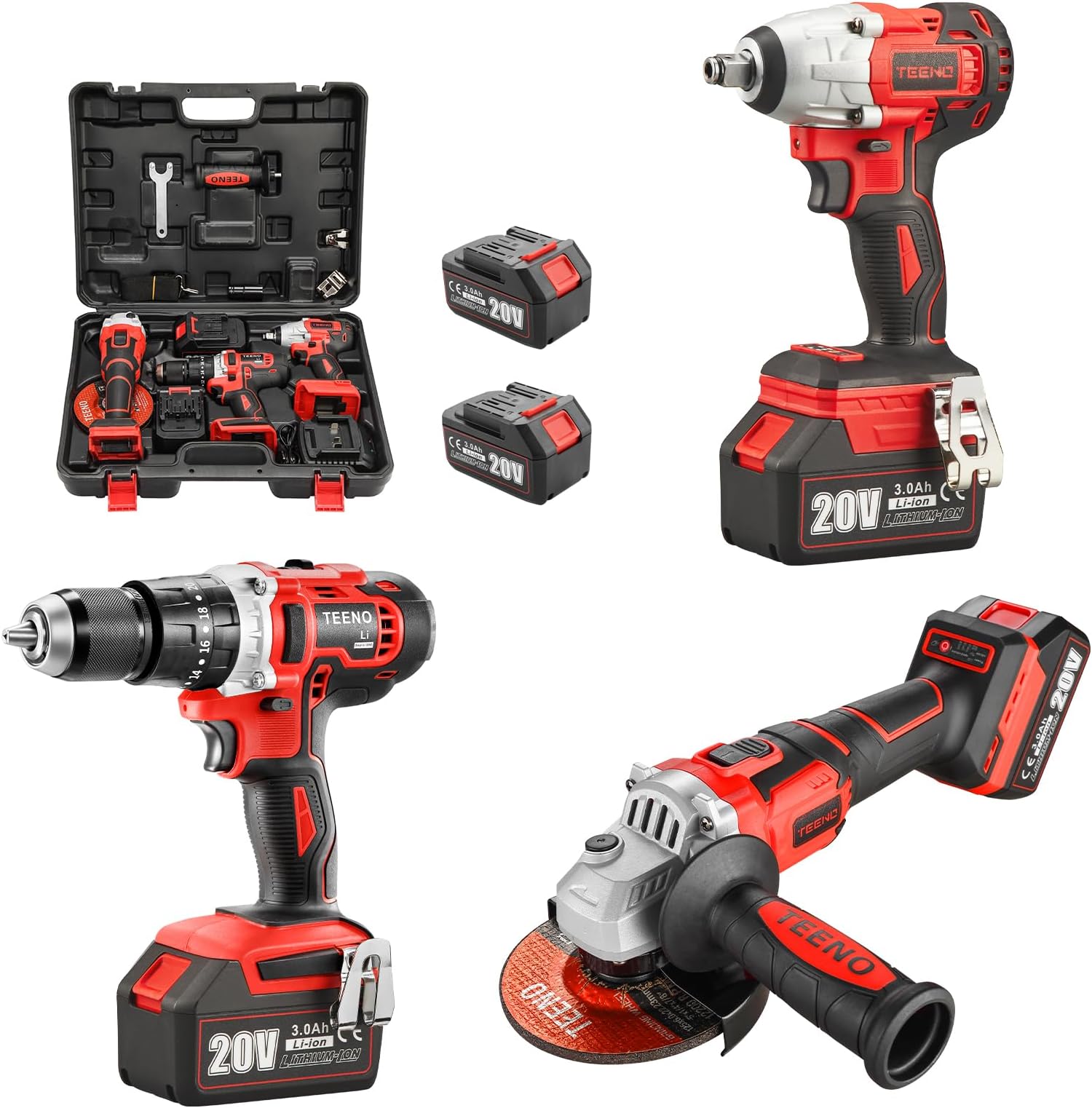 Einhell Akku-Werkzeug-Set Power X-Change (18 V, inkl. Akku ...
