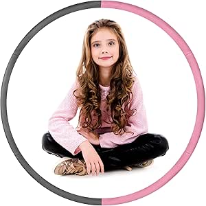 Fentar Hula Hoop Kids, 6-Knots Detachable Hoola Hoop, Kids Hula Hoop ...