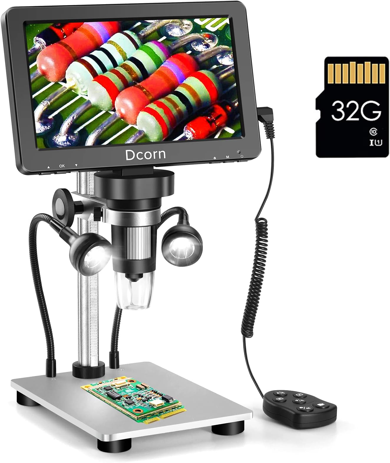 Amazon.com : TOMLOV DM4 Pro Wireless Digital Microscope | 4.3" LCD ...