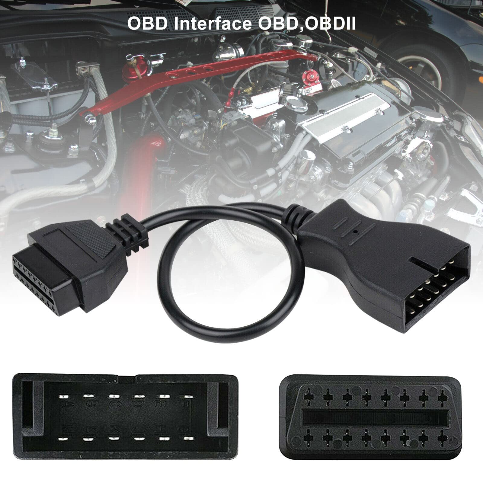 12 16pin Gm Car Conversion Cable 12pin Obdii 16p Gm | Desertcart INDIA