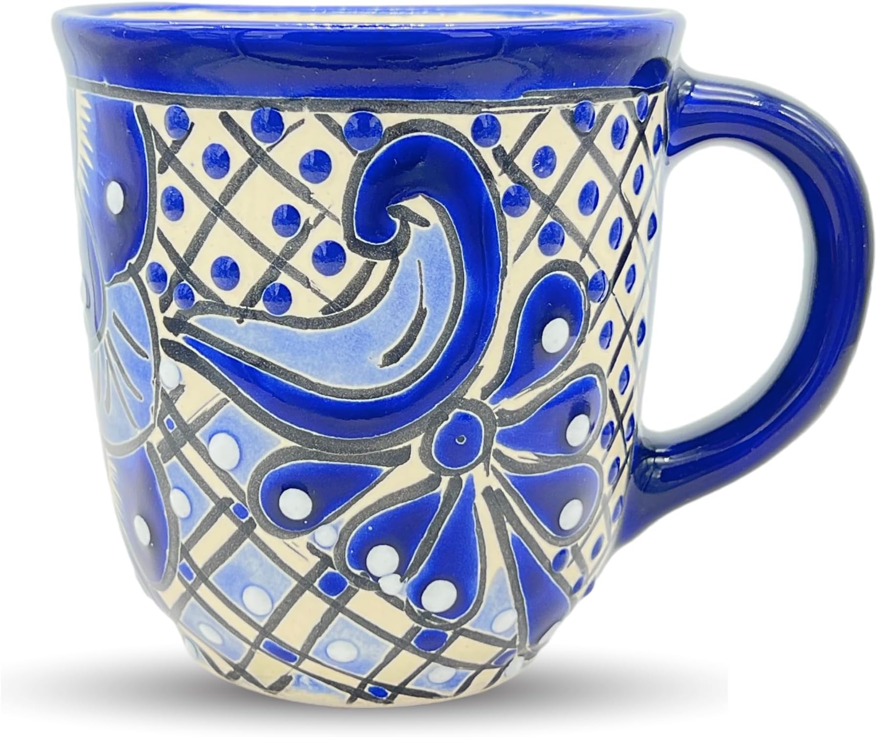 Amazon.com: Cactus Canyon Ceramics Spanish Hand-Painted Talavera Mug ...
