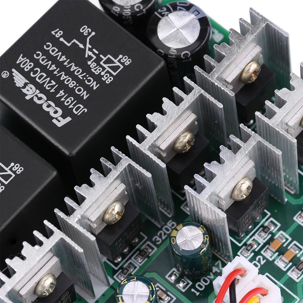 DC10-50V 40A PWM DC Motor Speed Controller Reversible Motor Reversing ...