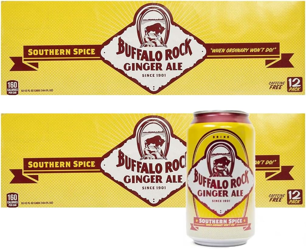 Amazon.com : Buffalo Rock Ginger Ale (12 Count, 12 Fl Oz Each ...