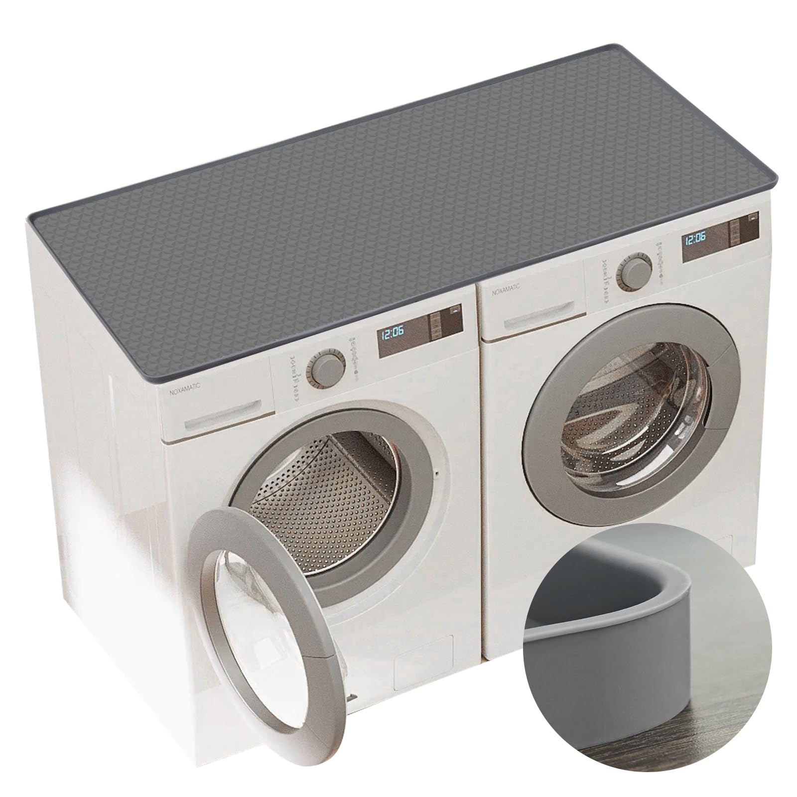 Amazon.com : Large 54"×26.8" Washer and Dryer Covers,Non-slip ...