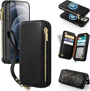Amazon.com: Antsturdy 2 in 1 Detachable for iPhone 13 Pro Wallet case with Magsafe,RFID Blocking ...