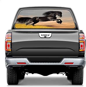 Amazon.com - HELVAK Rear Window Decals for Trucks,Pickup Truck Back ...