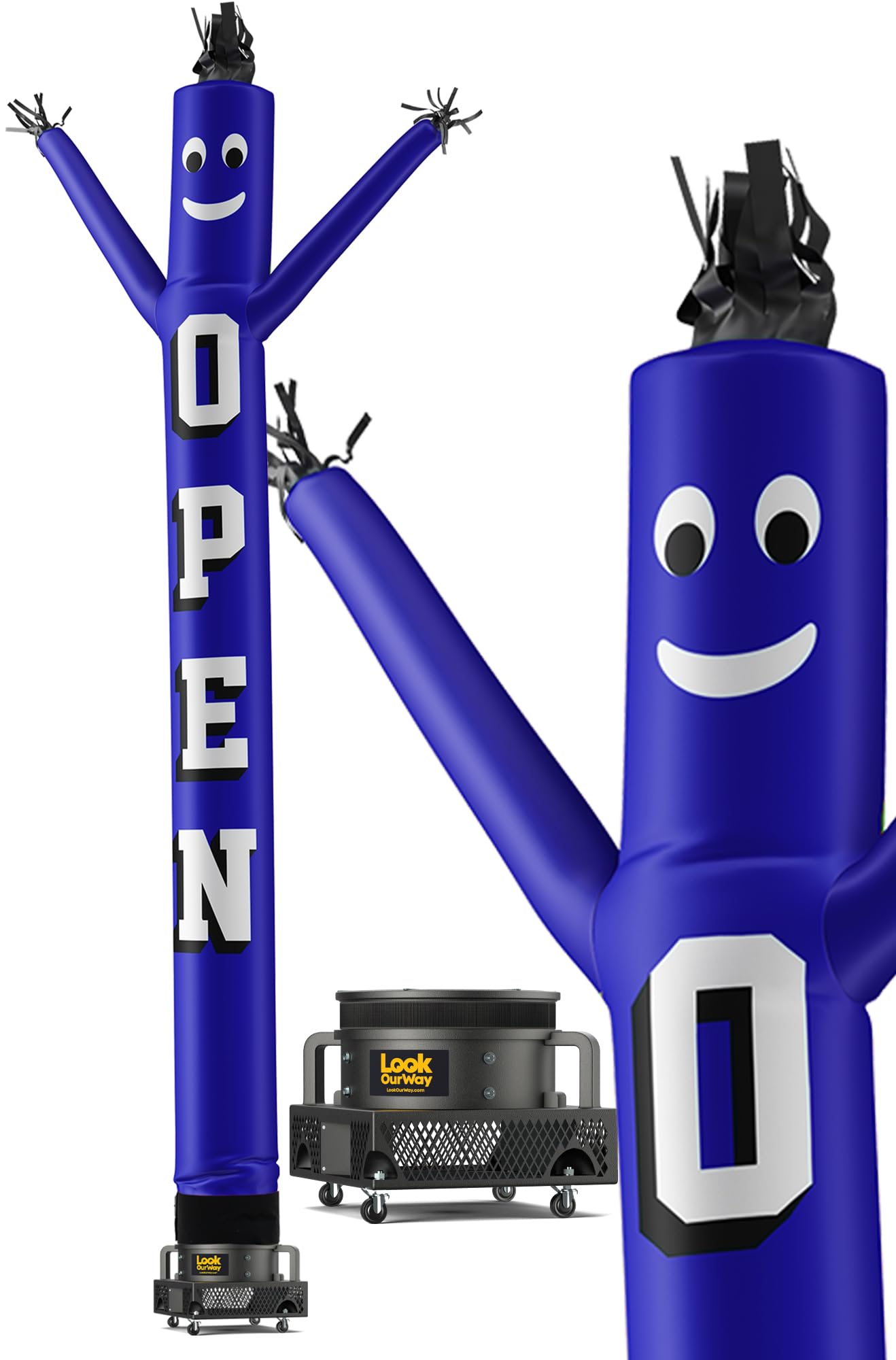 Amazon.com : LookOurWay Air Dancers Wacky Waving Inflatable Tube Guy ...