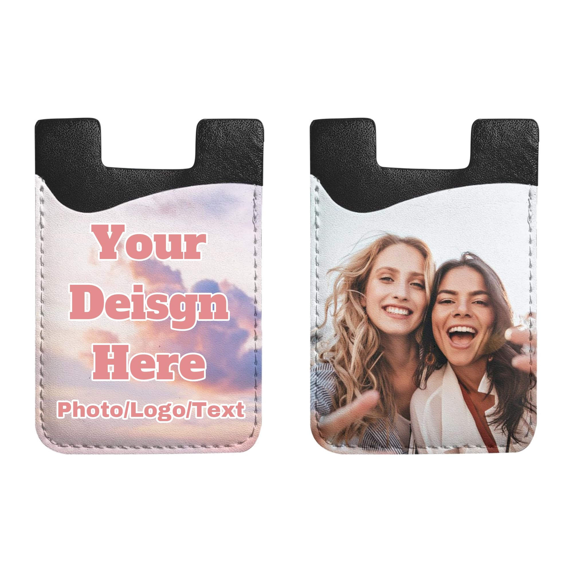 Amazon.com: MEIERLE Custom Phone Card Holder Personalized Cell Phone ...