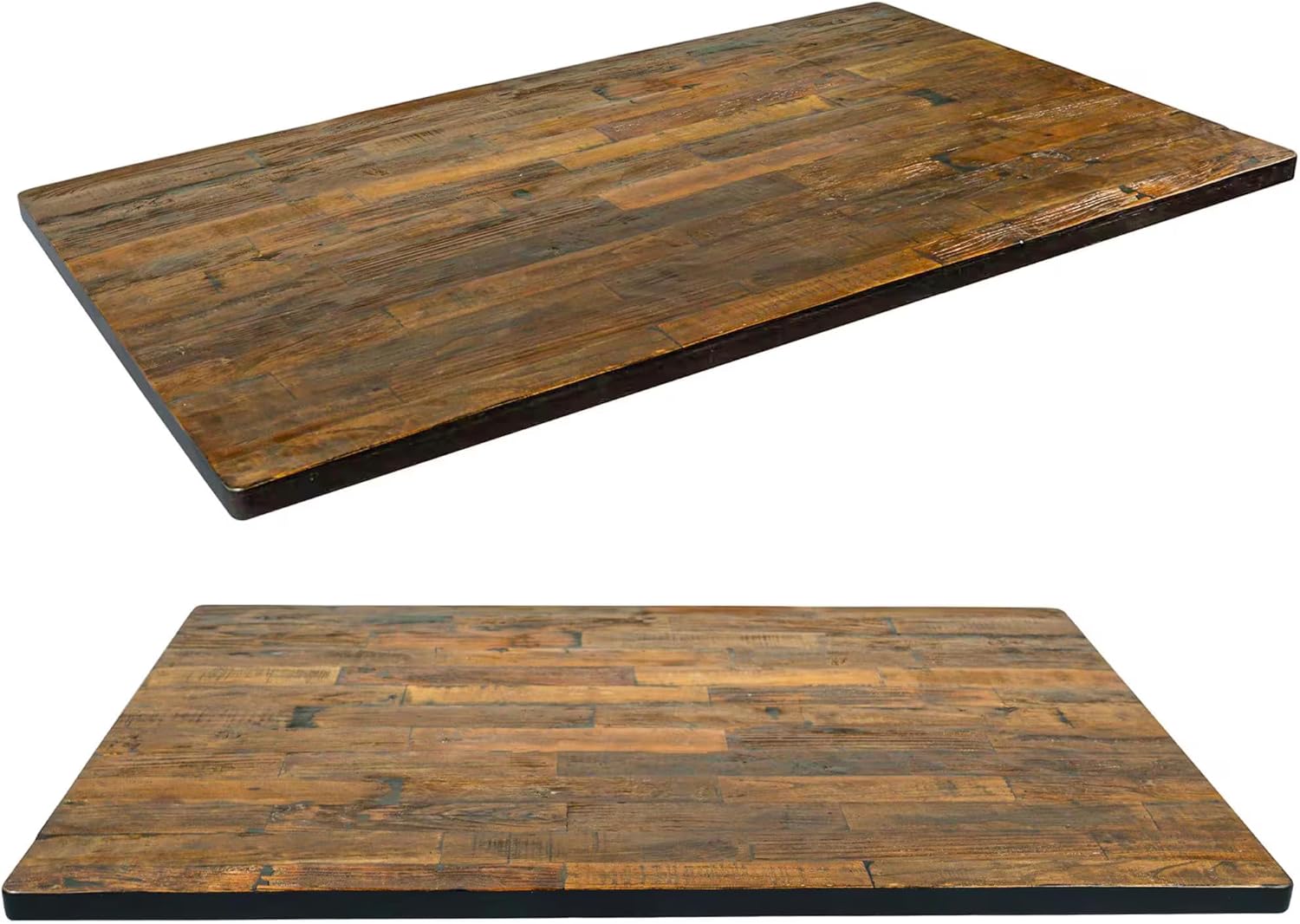Amazon.com - AnthroDesk Real Wood Reclaimed Elm Table Top (60"x30 ...