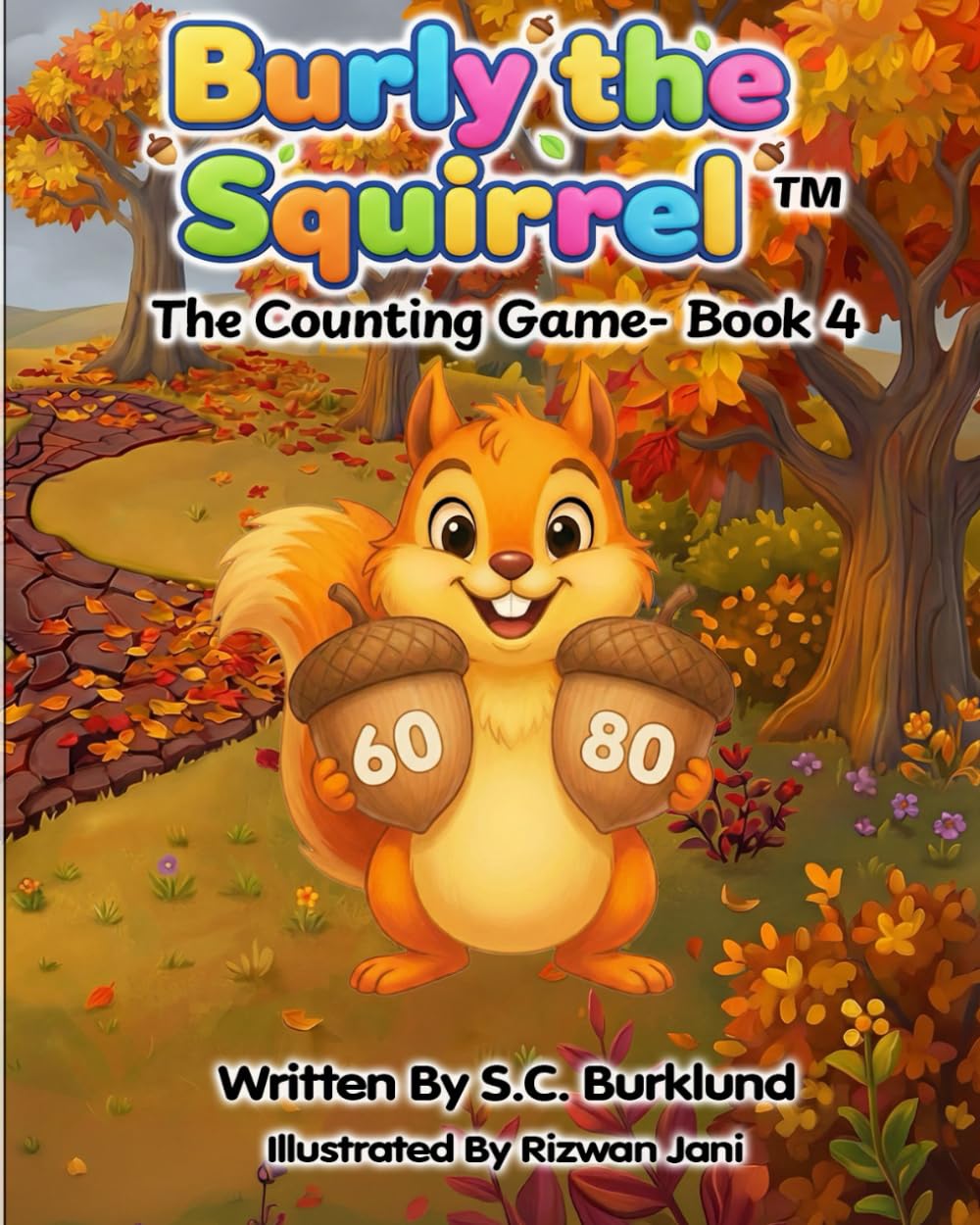 Compare burly the squirrel: the counting game- book 4 products from ...