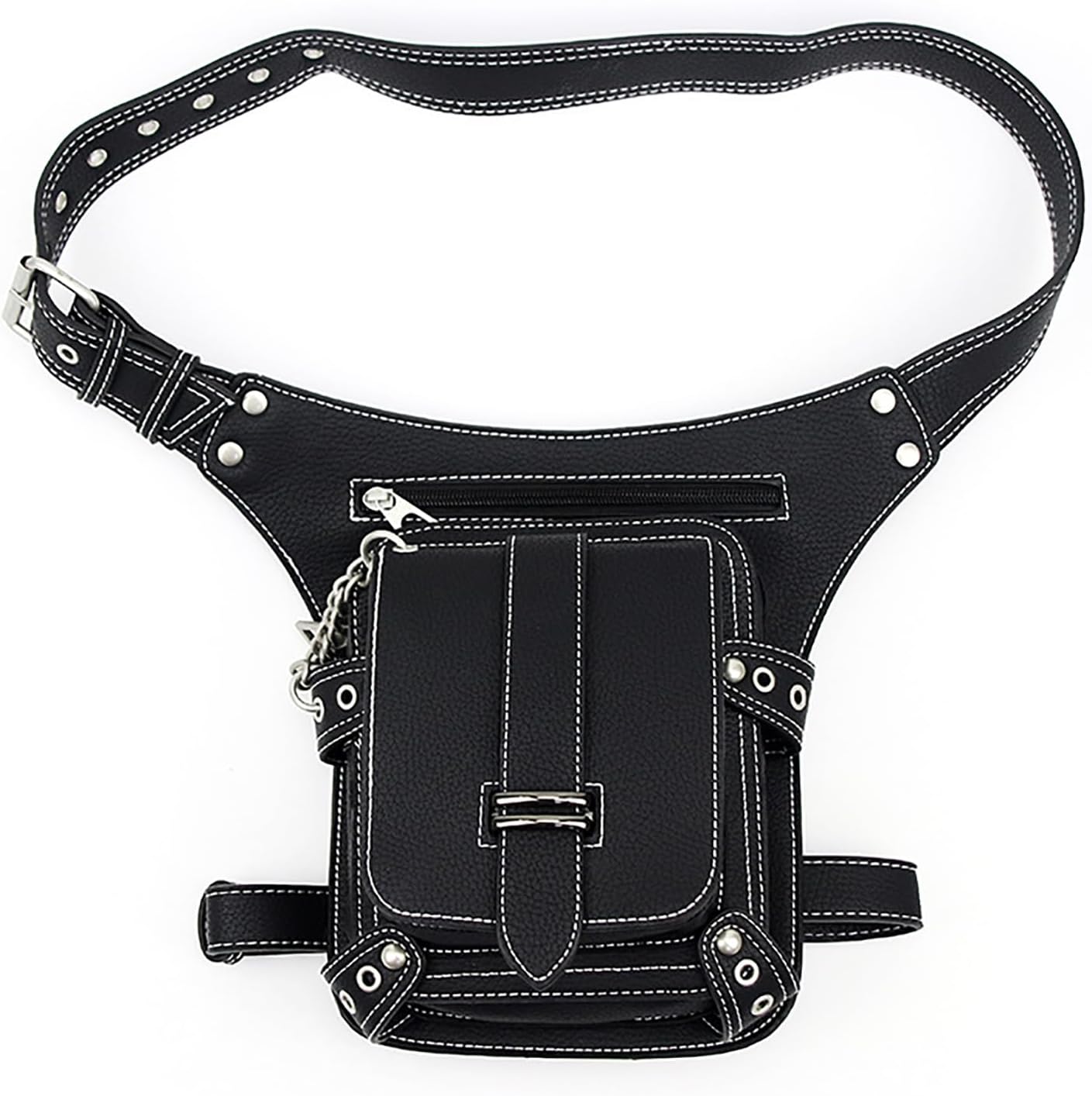 Amazon.com | Gothic Drop Leg Bag, Steampunk Waist Bags, Drop Leg Bag ...