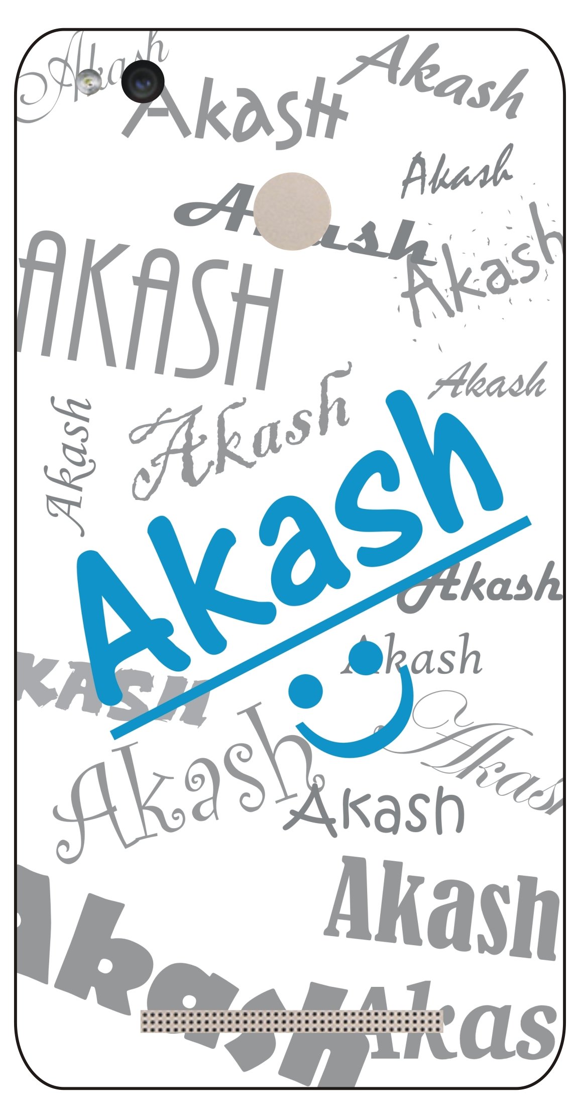 Akash Style Name Image