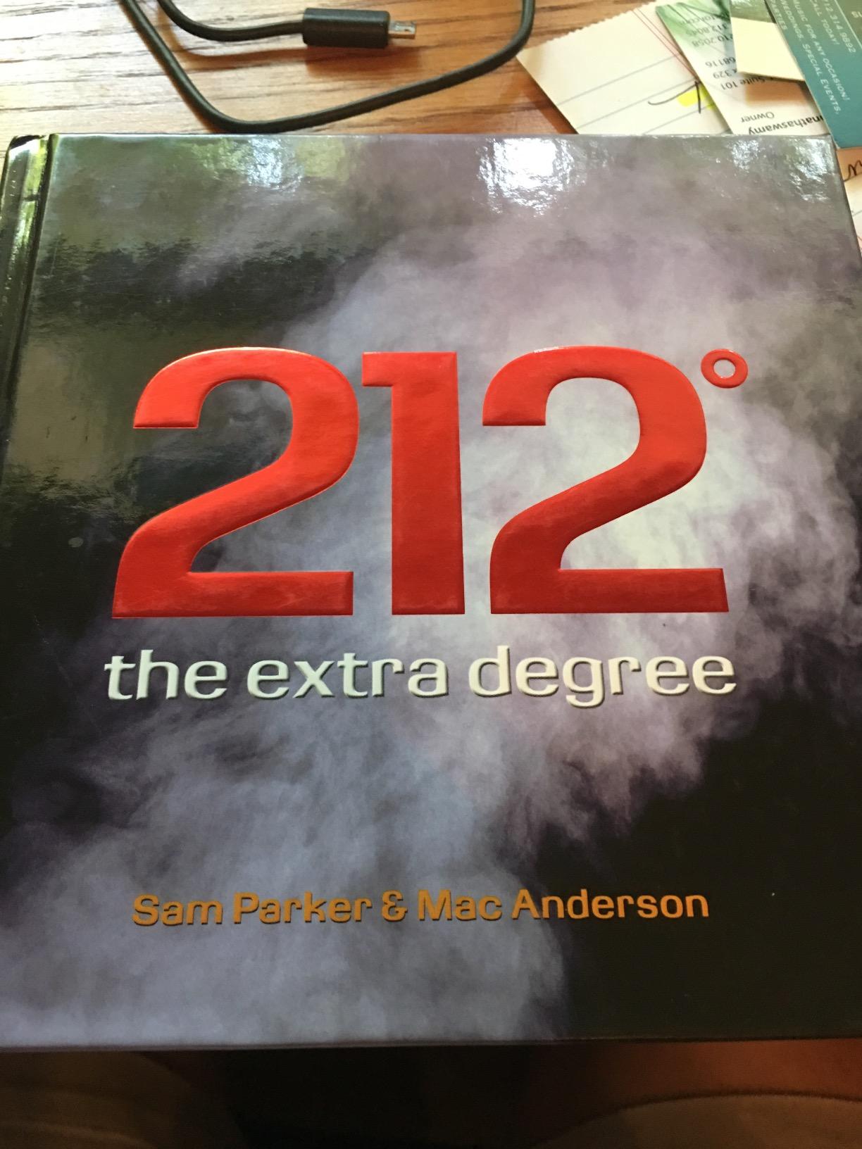 212 The Extra Degree: Extraordinary Results Begin with One Small Change ...