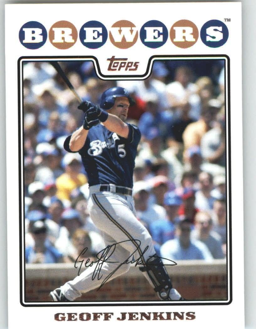 2008 Topps #206 Geoff Jenkins - Philadelphia Phillies (Baseball Cards ...