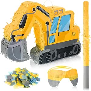 Amazon.com: Ferraycle Excavator Construction Truck Pinata for Boys ...