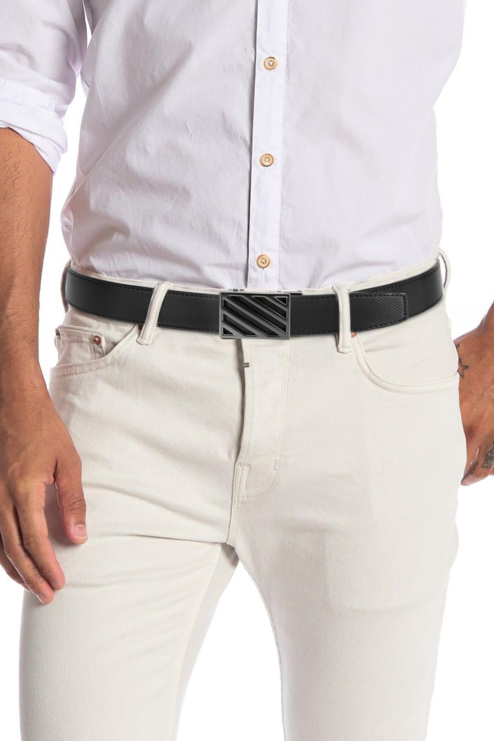 Snapklik.com : CHAOREN Ratchet Belt Replacement Strap 1 3/8”