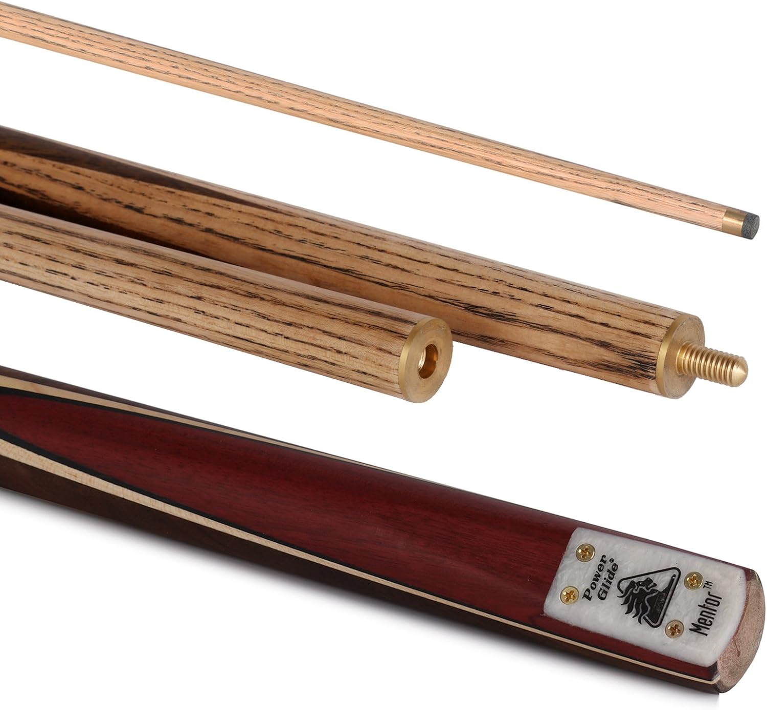 POWERGLIDE Mentor | One 3-Piece English Pool Cue Stick | Machine ...