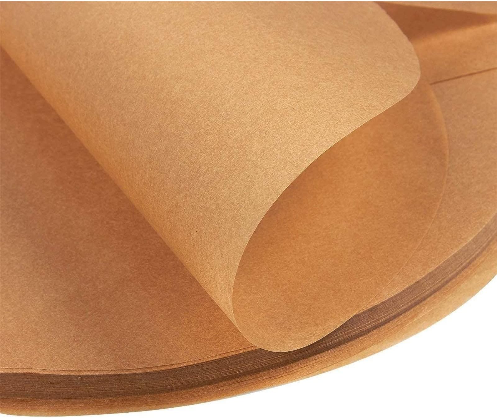 Amazon.com: Juvale Unbleached Baking Parchment Paper Rounds with Easy ...