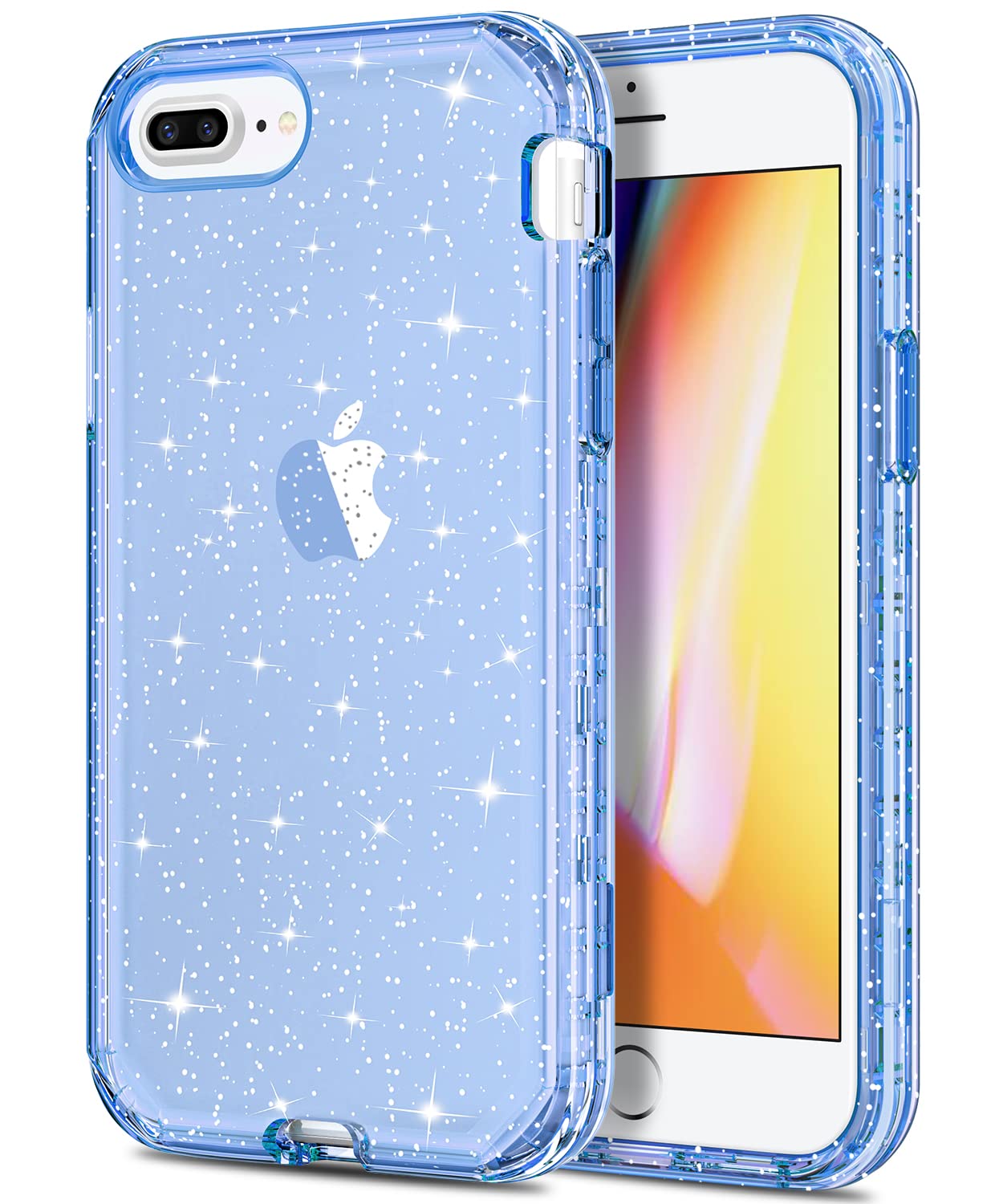Amazon.com: Hython Case for iPhone 8 Plus, iPhone 7 Plus Case, Crystal ...