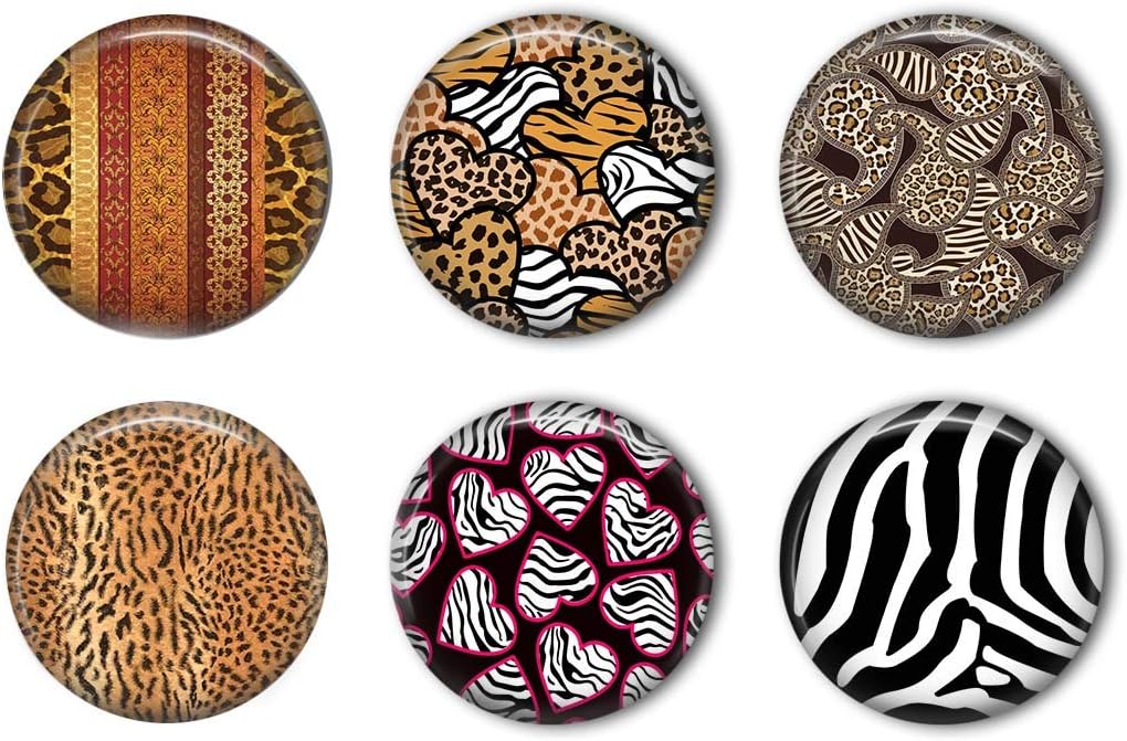 Amazon.com: Safari Animal Prints Refrigerator Magnet Set : Home & Kitchen