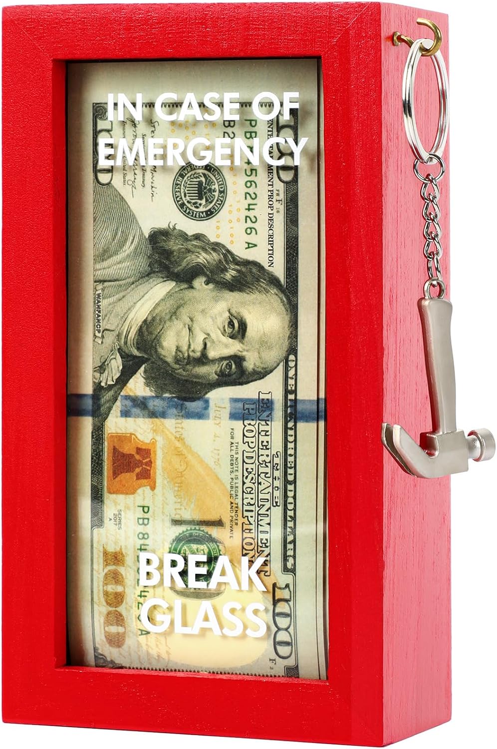 Amazon.com: JULEASEL Funny Gift Emergency Box w/Hammer, Break in Case ...