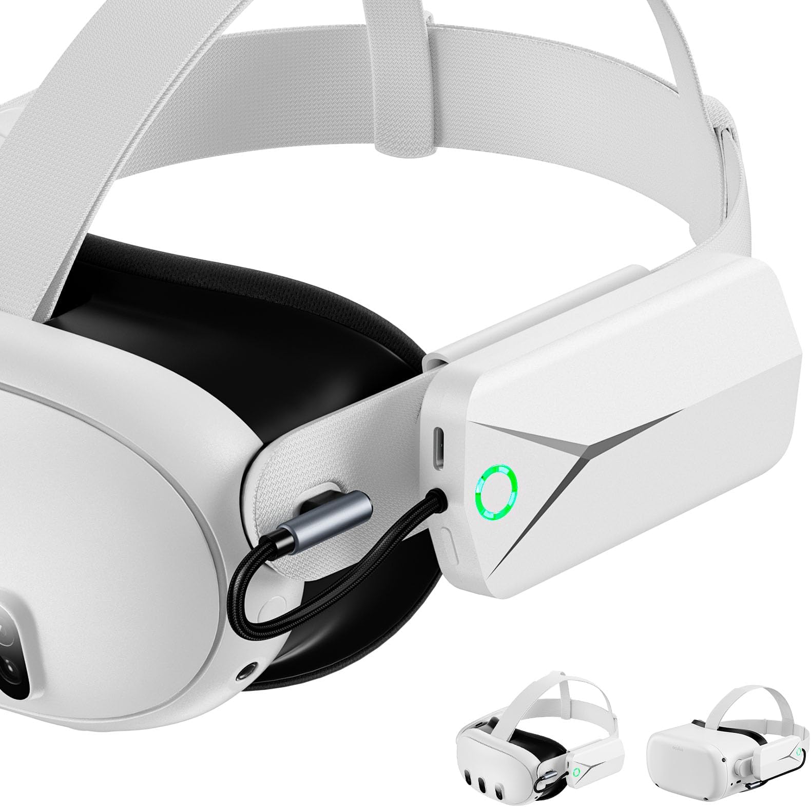 Amazon.com: NIVRANA VR Battery Pack for Meta Quest 3 and Meta Quest 3S ...