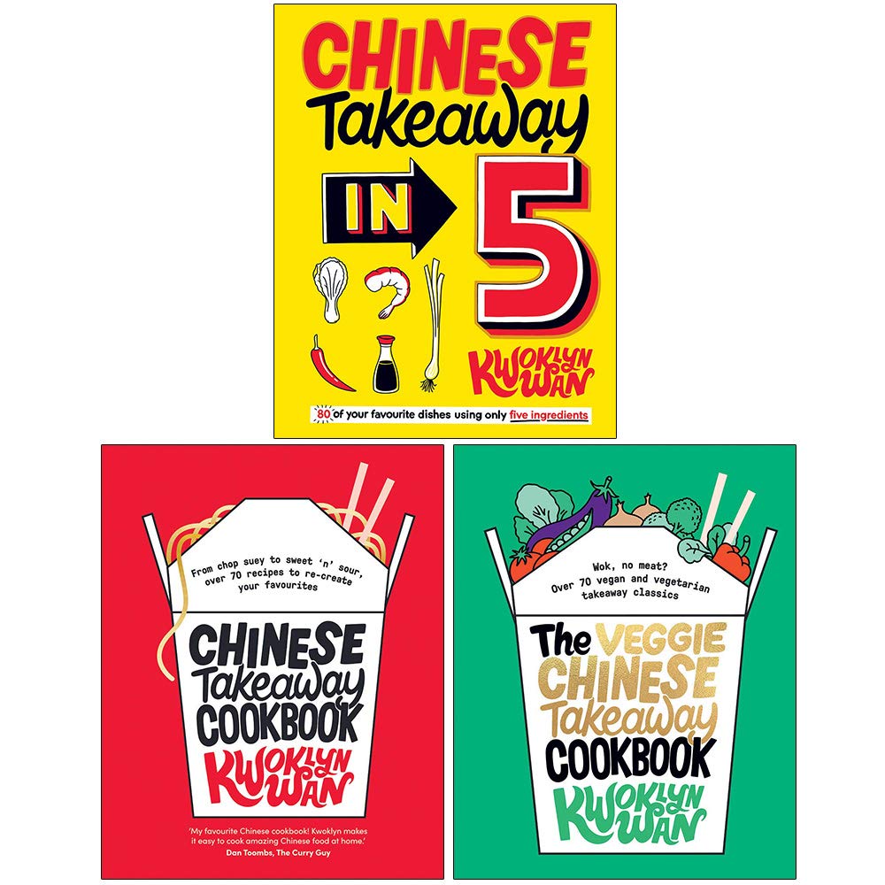Kwoklyn Wan Collection 3 Books Set (Chinese Takeaway in 5, Chinese ...