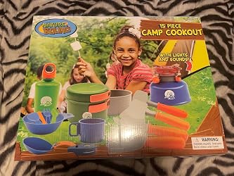 Amazon.com: Camp Cookout Set - an Exciting 15-Piece Camping Set for ...