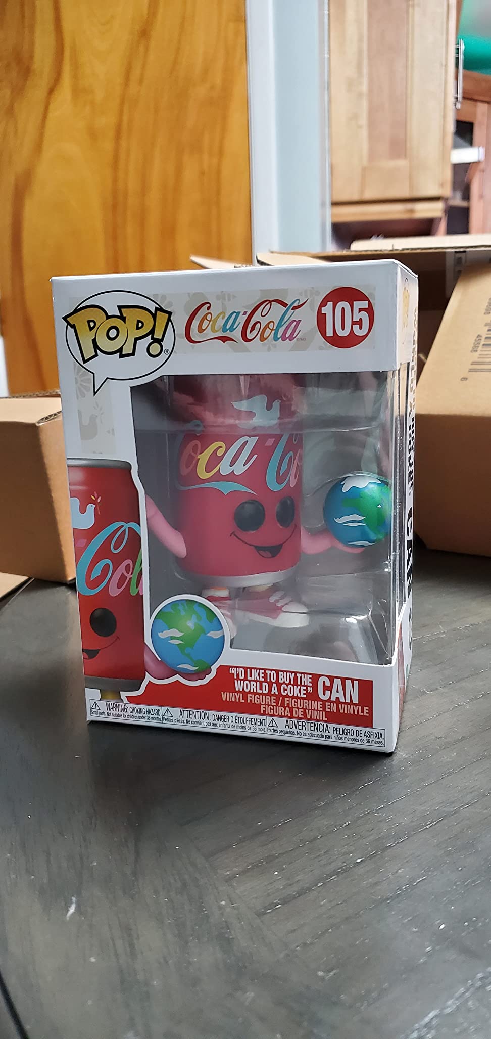 Amazon.com: Funko Pop!: Coca Cola - I'd like to buy The world a Coke ...