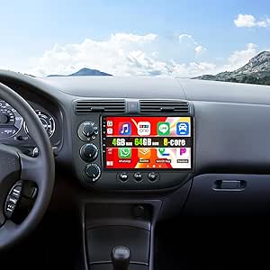 Amazon.com: Android 15 8 core 4G+64G Qualcomm Chipset Car Stereo for ...