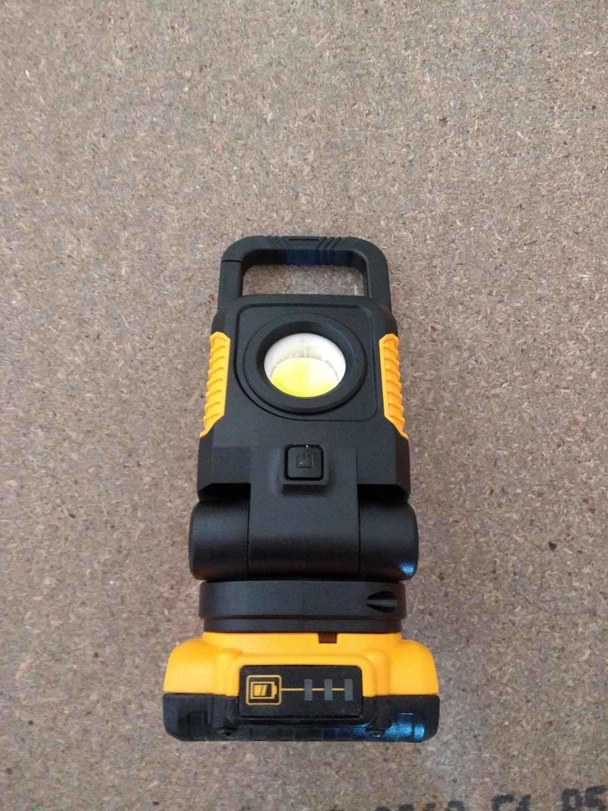 SYLSTAR Cordless Work Light for Dewalt 18V Li-ion Battery, 25W Portable ...