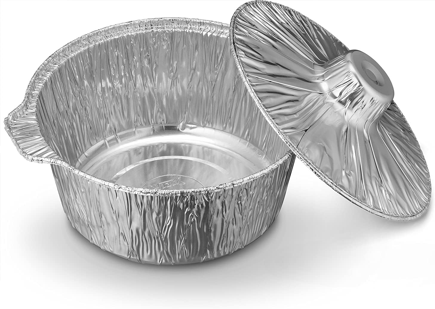 Amazon.com: Nicole Fantini Aluminum Round Foil Pot With Lid For ...