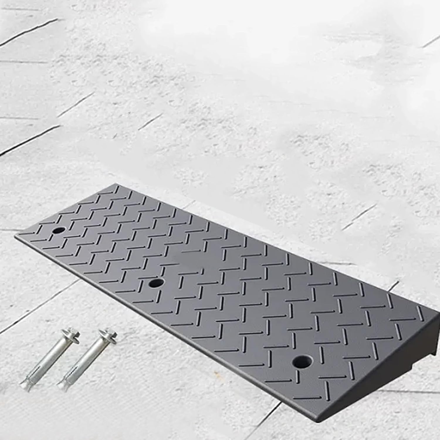 Amazon.com: Movable step ramp pad, portable ramp with drainage hole ...