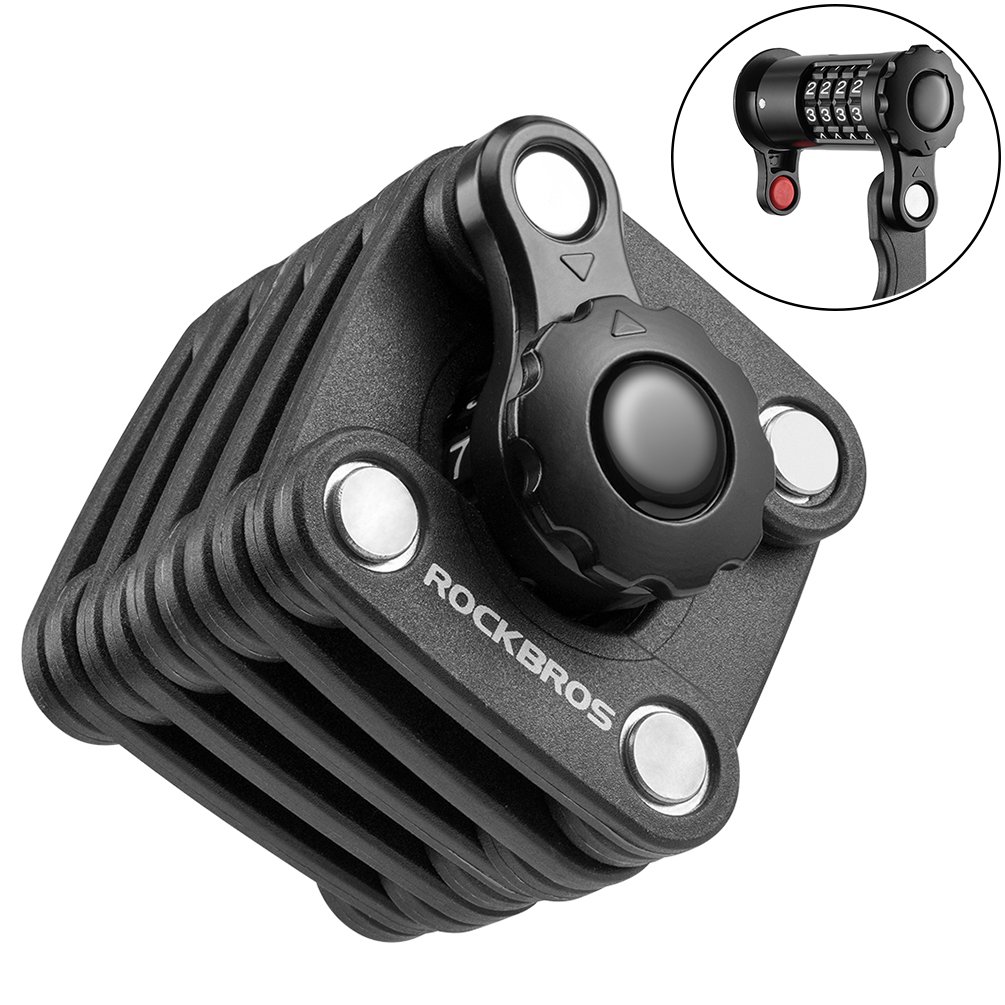 RockBros Cube Bike Lock Heavy Duty Anti-theft Bicycle Chain Lock ...