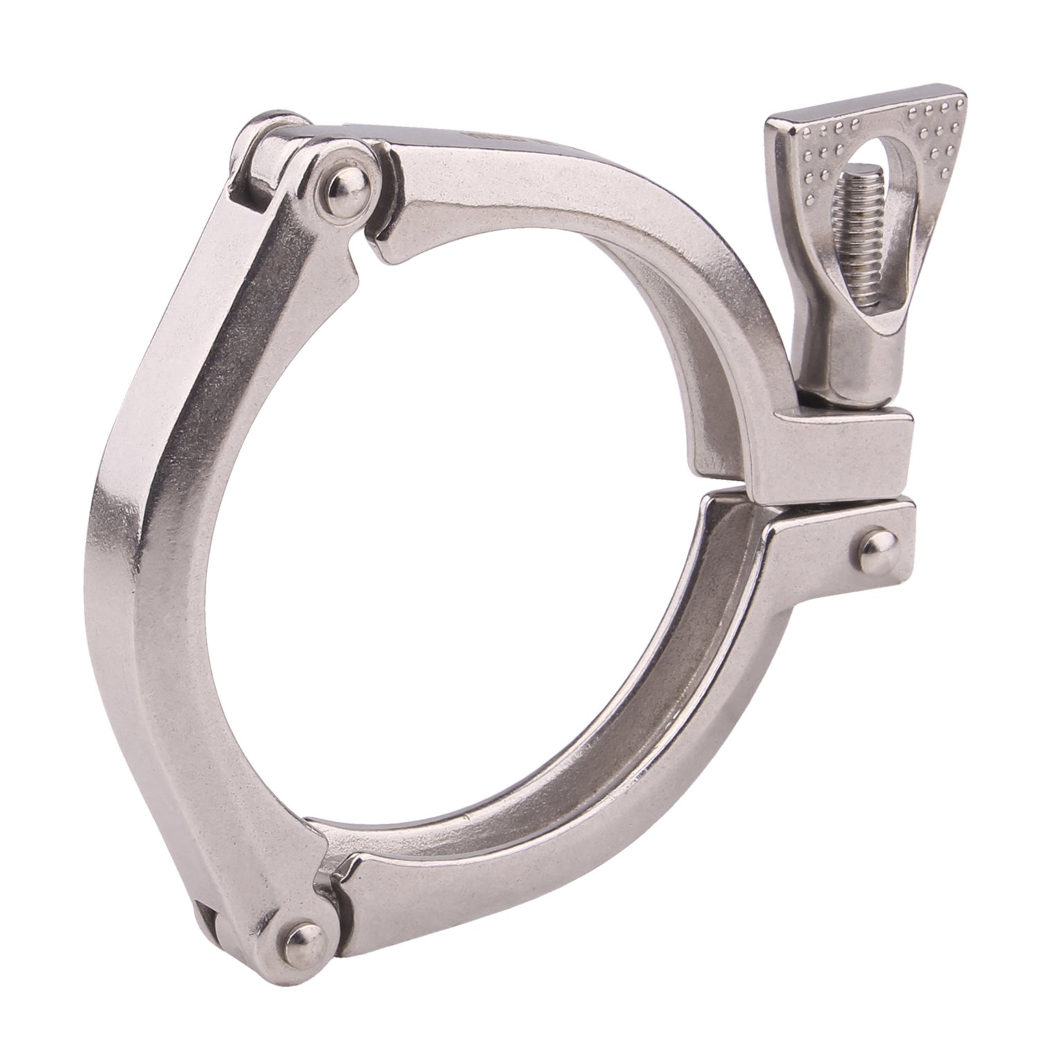 Snapklik.com : DERNORD 3 Inch Three Segment Sanitary Clamp Stainless ...