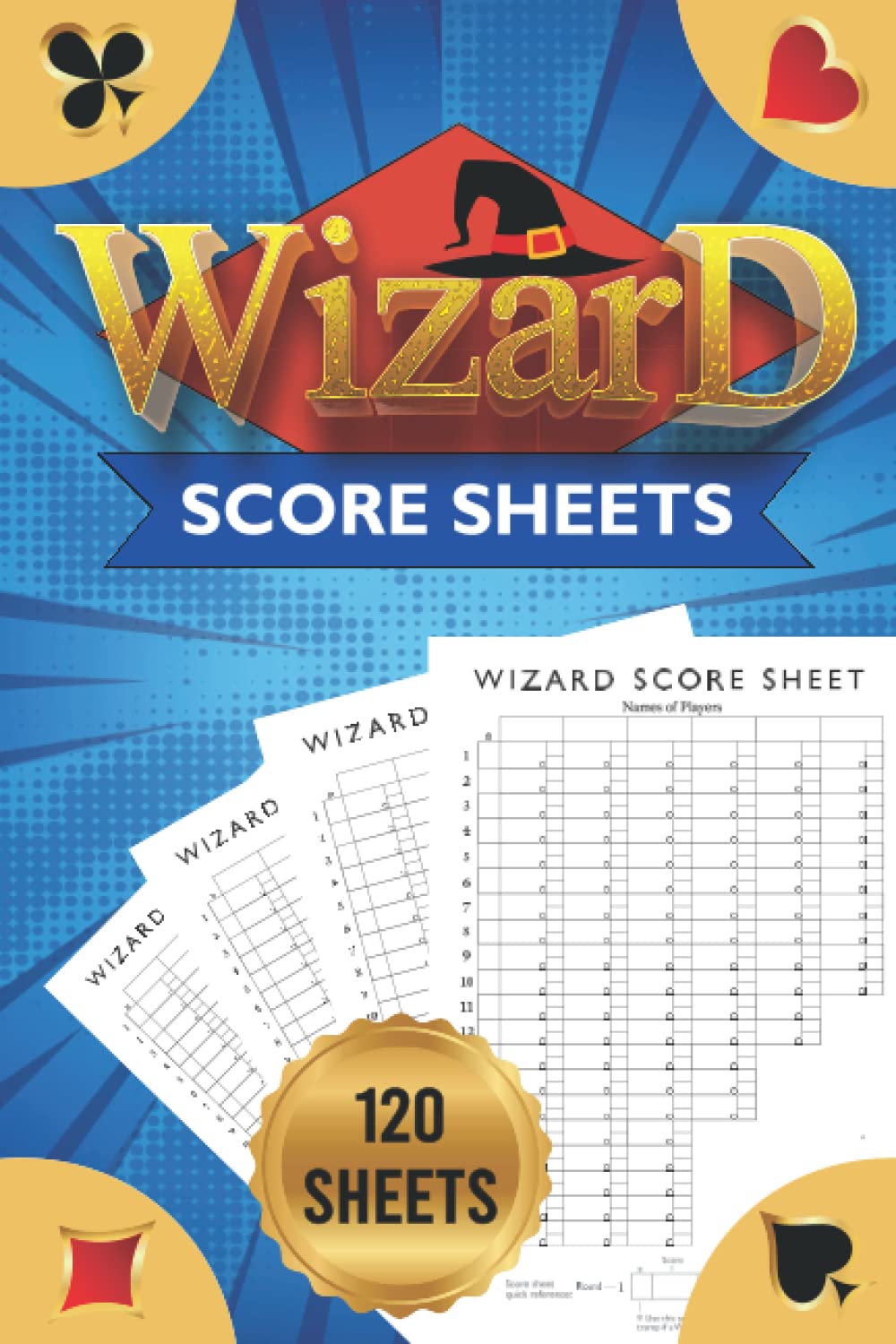 Buy Wizard Score Sheets: Wizard Card Game Score Sheets, Wizard Score ...