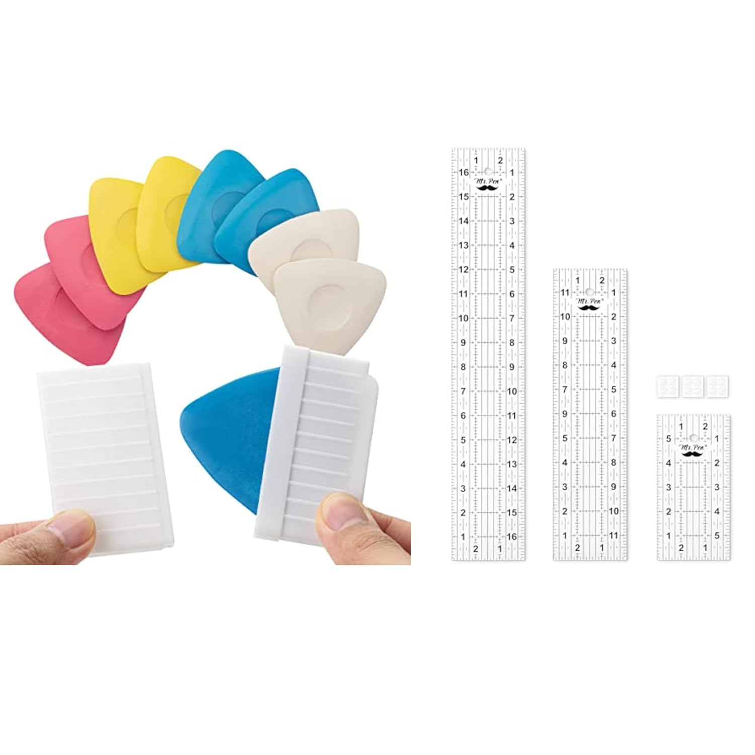 Amazon.com: Mr. Pen- Sewing Ruler & Tailors Chalk : Arts, Crafts & Sewing
