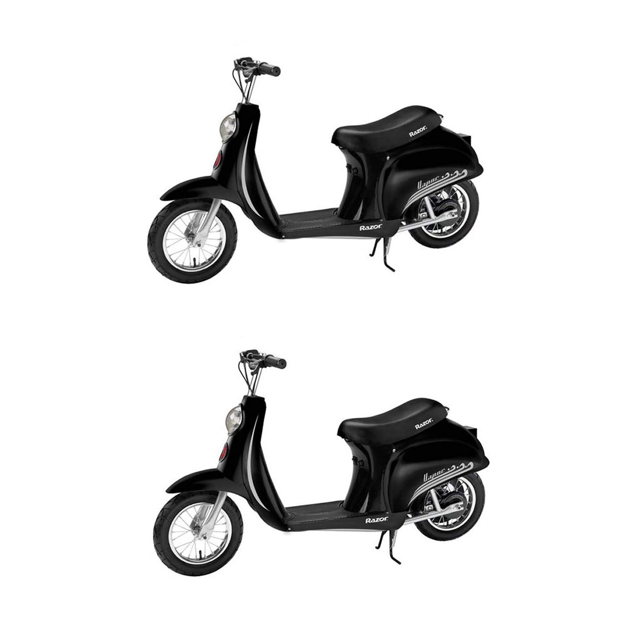 Razor Pocket Mod Miniature Euro 24 Volt 250 Watt Electric Retro Scooter ...