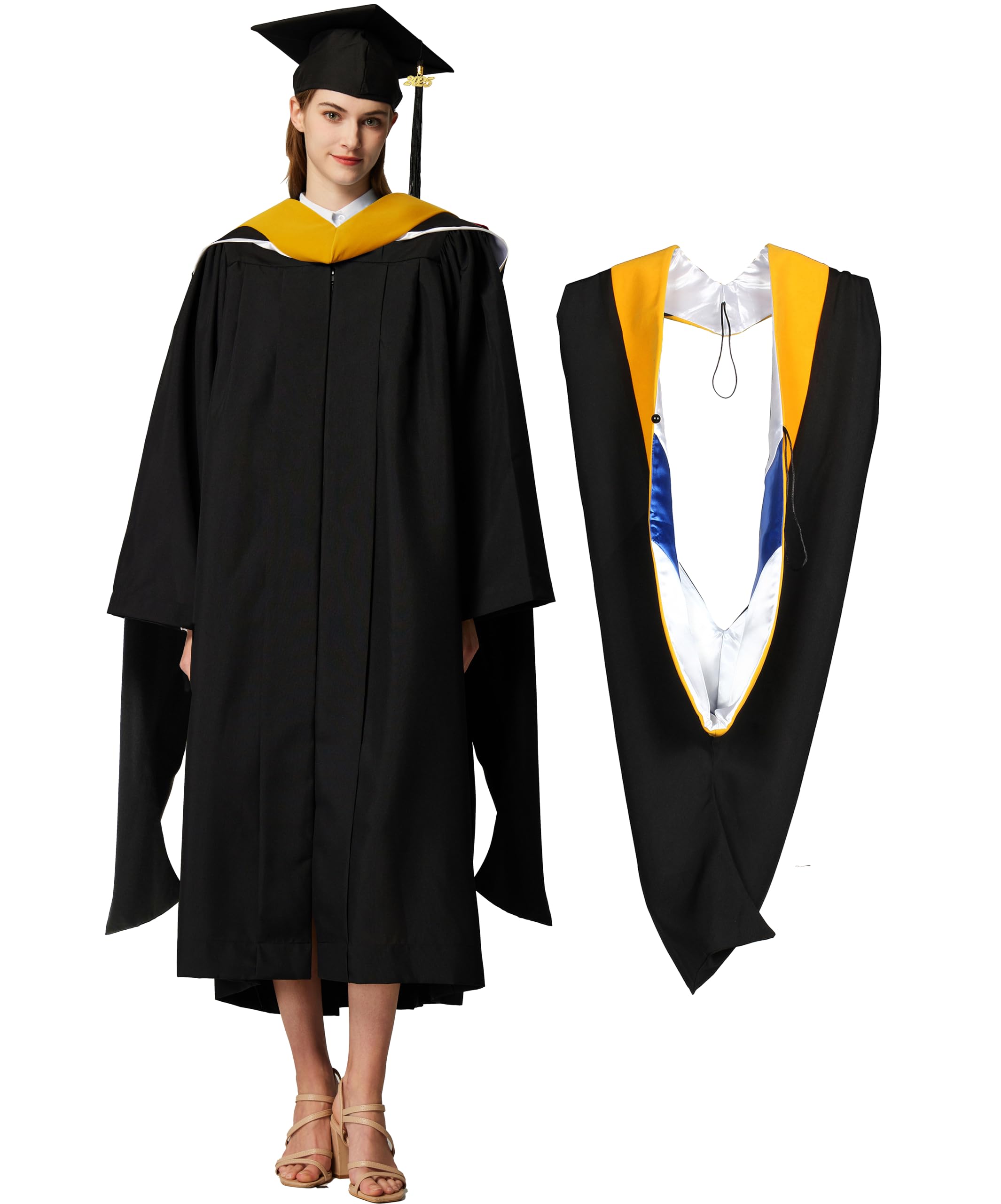 Snapklik.com : Master Graduation Gown Cap And Hood Master Regalia