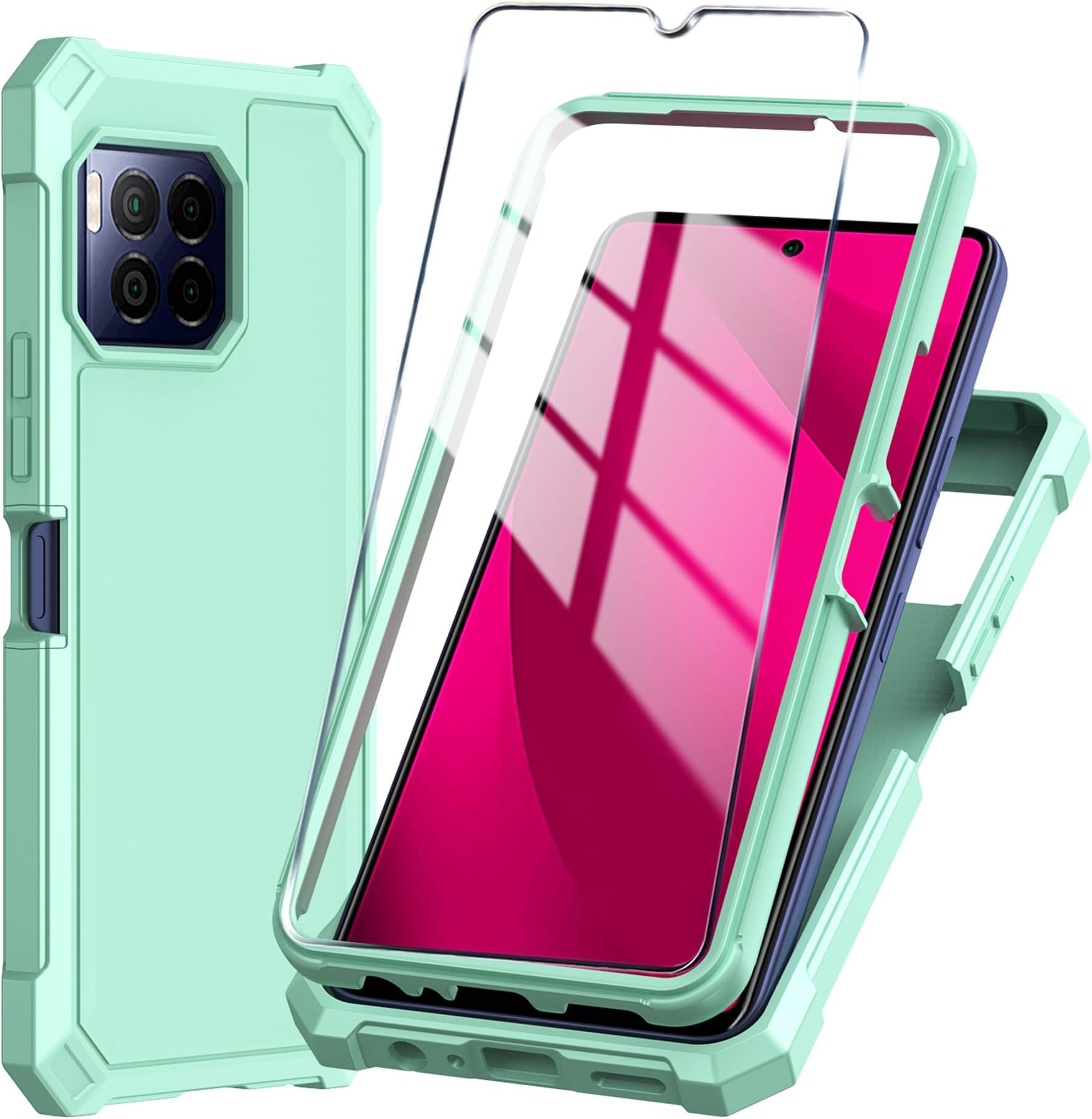 Amazon.com: Mocotto for T-Mobile REVVL 7 Pro 5G Phone Case with ...