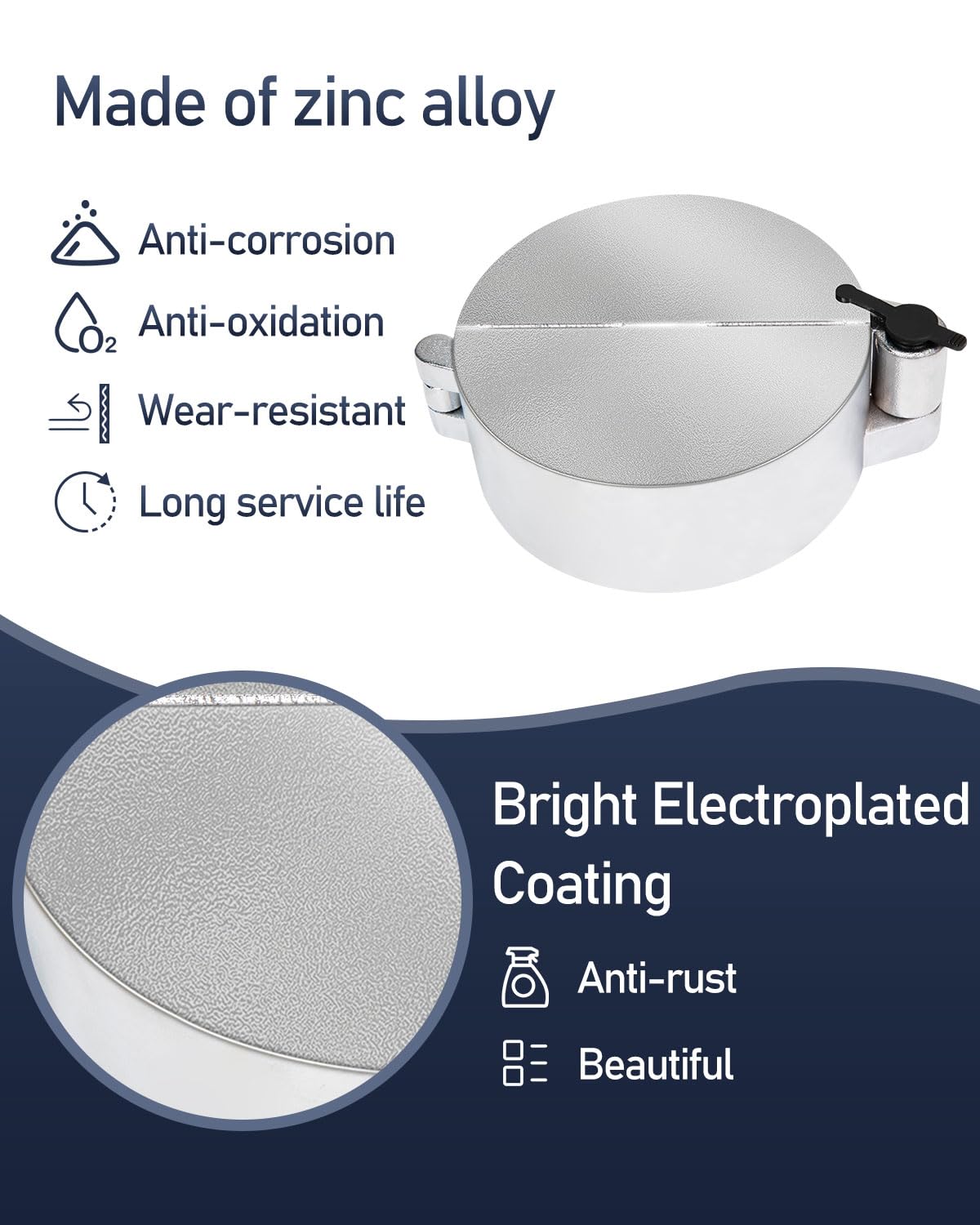 Snapklik.com : 2 Pcs Upgrade Semi Truck Locking Fuel Cap Cover, Truck ...